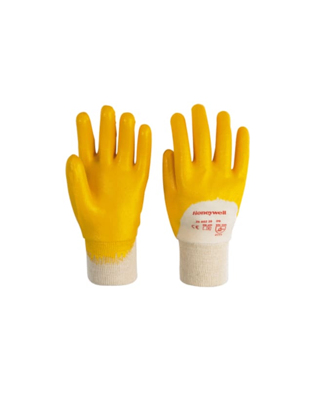 Honeywell Safety Products 1P GLOVE S0FLEX NITRILE YELL T07, Quantity ...