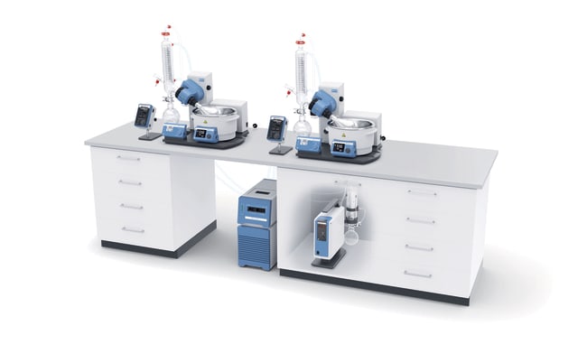 IKA RV 10 digital pro V Double, Complete Package Tipo de enchufe: UE ...