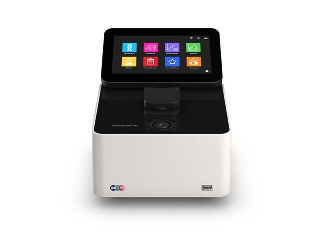 Implen™ NanoPhotometer™ N60 Micro-Volume UV-VIS Spectrophotometer Item Description: N60-Touch ...