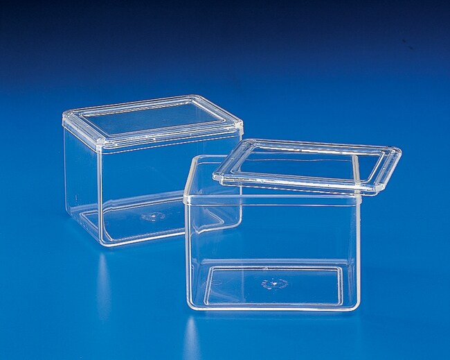 Kartell™ Staining Jar with 2 Lids HeightMetric: 63mm Plastic Staining ...