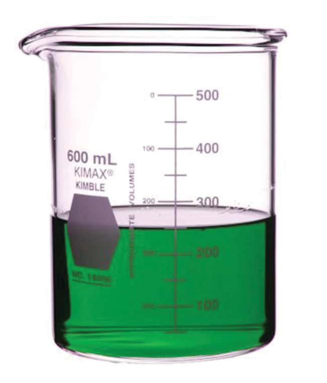 DWK Life Sciences Borosilicate Low Form Heavy Duty Beaker, with Spout ...