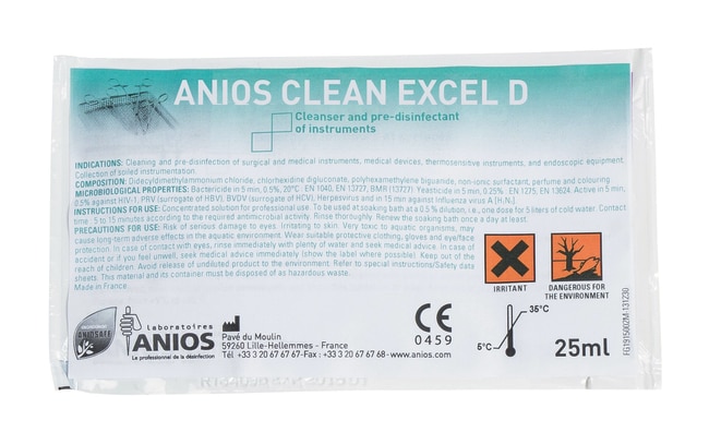 X200 ANIOS CLEAN EXEL D 25ML | Fisher Scientific