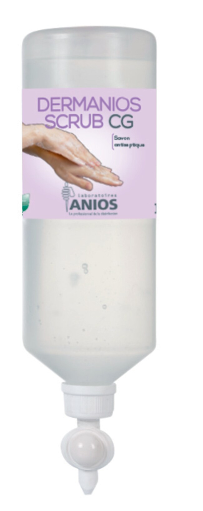 Laboratoires Anios X12 DERMANIOS SCRUB 1L AIRLESS, Quantity: 12 litros ...