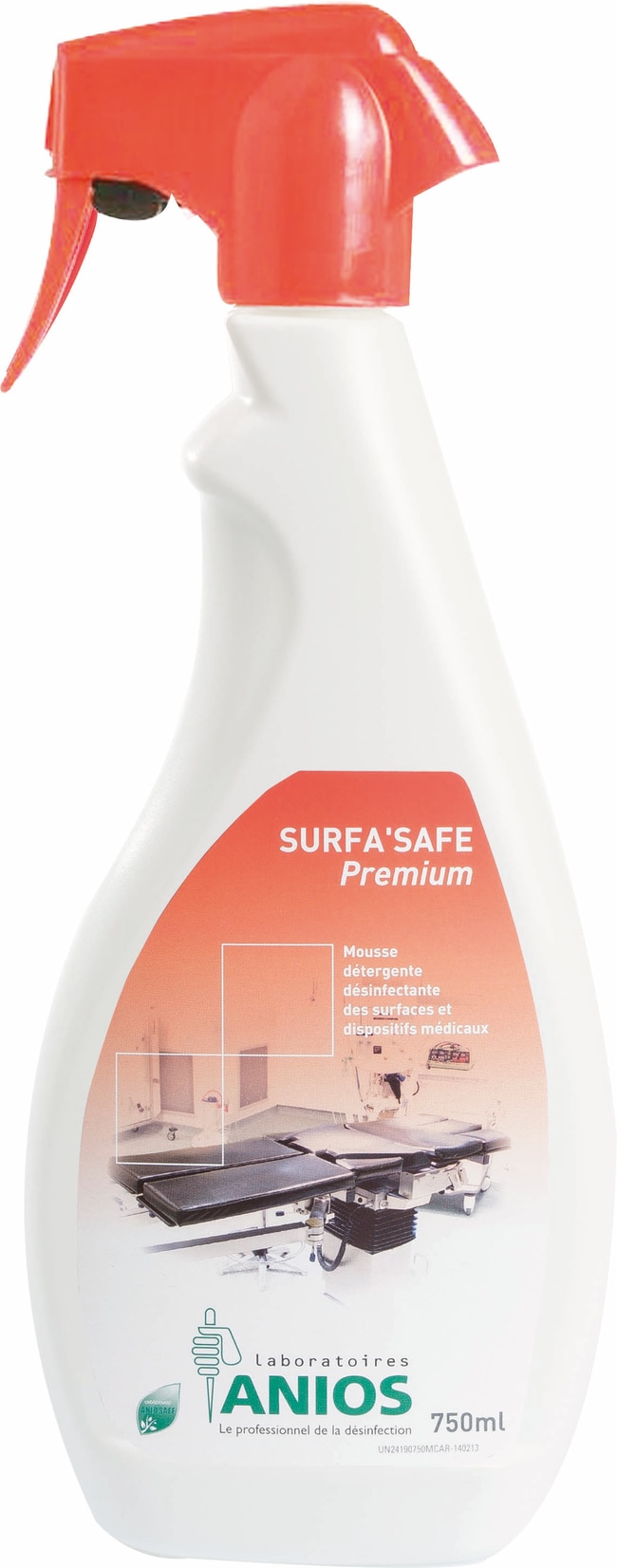 Laboratoires Anios Désinfection nettoyante Surfa Safe™ Premium Volume ...