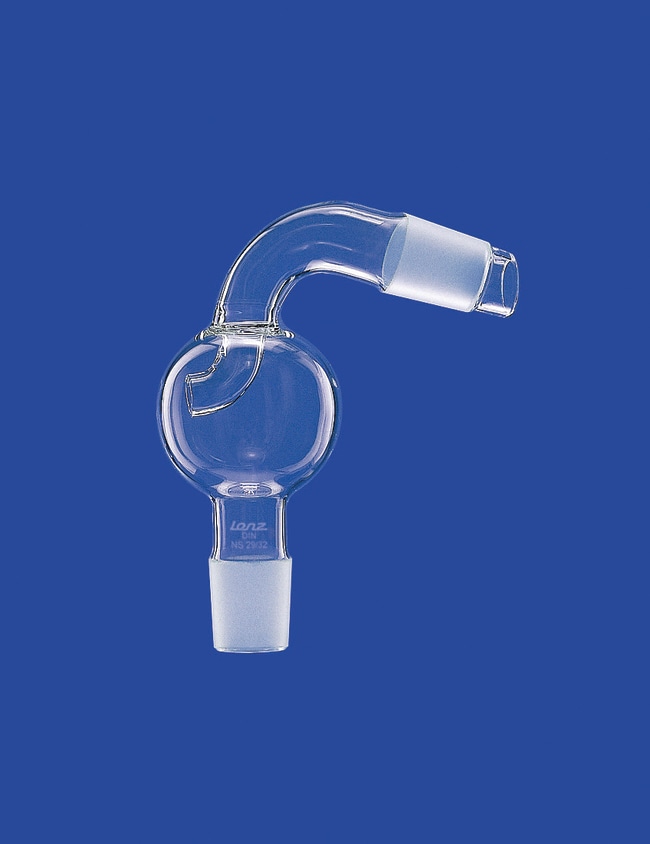 Lenz Laborglasinstrumente™ Bent Splash Heads Cone Size: NS 29/32 ...