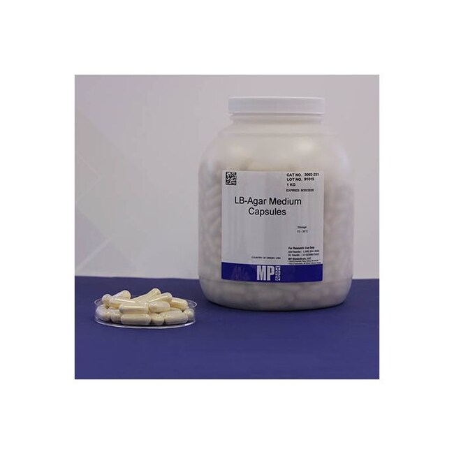 MP Biomedicals™ LB-Agar, Powdered Capsules; 1kg MP Biomedicals™ LB-Agar ...
