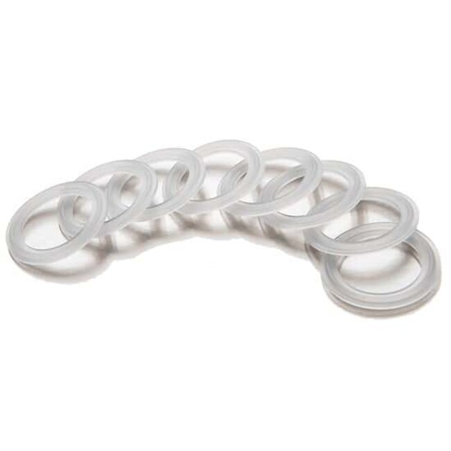 Masterflex X25 Sanitary Gasket, TPE, Single-Use, 1 1/2" Tri-Clamp ...