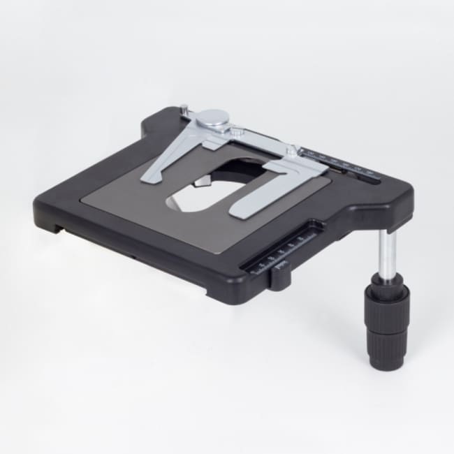 Rackless stage with ceramic insert, specimen holder for 2 slides ...
