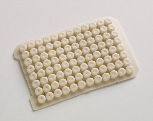 X5 Round Well- Prescored Moulded Grey PTFE/Silicone mat for Standard 96 ...