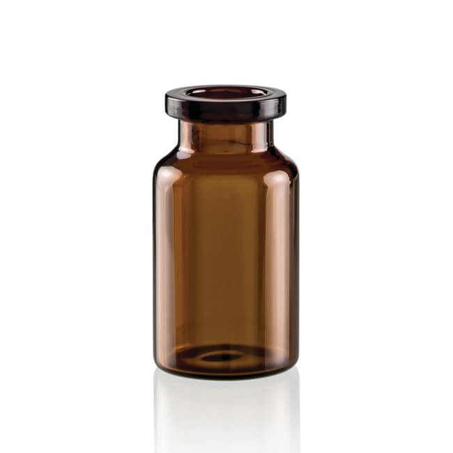 SGD PHARMA 10R Amber glass type 1 tubular vial with 20mm crimp neck ...