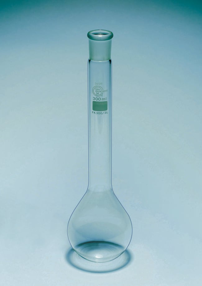 Quickfit Matraz de Kjeldahl de vidrio de borosilicato Pyrex™ con toma ...