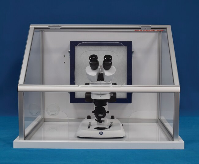 Solotec Scientific™ Microscope Enclosure Includes: Two-speed fan and ...