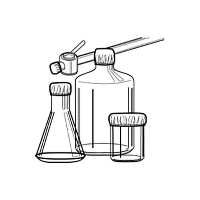 X1000 MEDIA BOTTLE, M, FLASK, AND PIPE CLOSURES,WH | Fisher Scientific