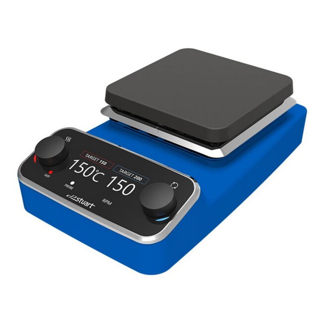 Cole-Parmer™ Stuart™ Premium Digital Hot Plate Stirrer (Blue), Ambient ...