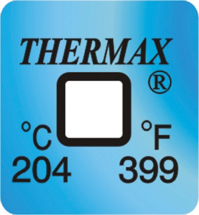 Thermographic™ Measurements Thermal Indicator Temperature Range: 204°C ...
