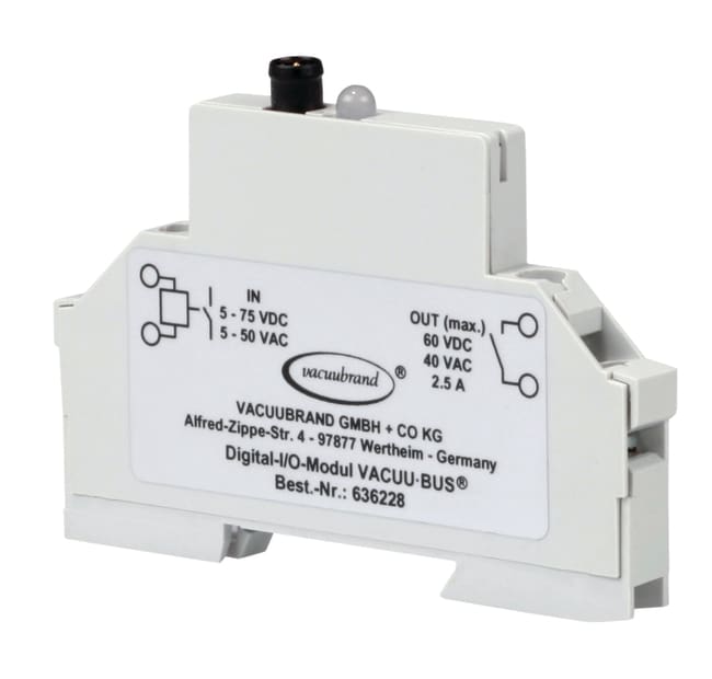 VACUUBRAND™ Module d’E/S numérique avec câble Type de prise : Prise ...