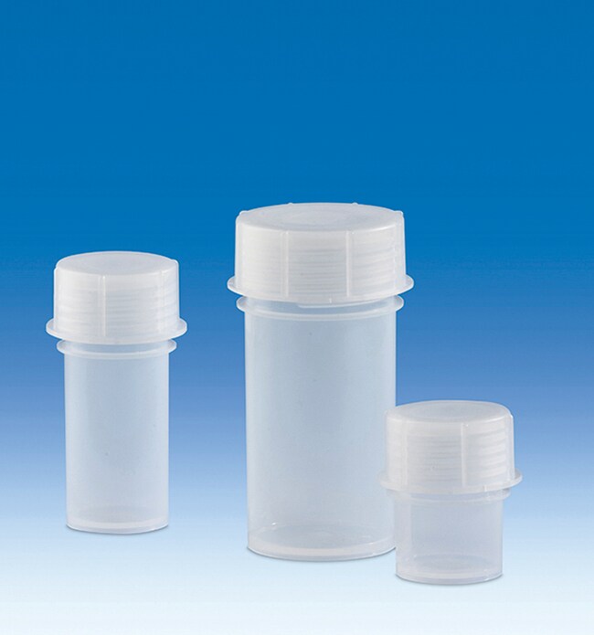 BrandTech™ VITALAB™ Polypropylene Sample Vials with Snap-On Caps ...
