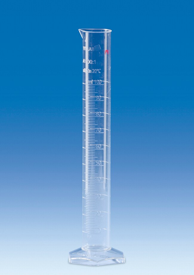 Vitlab™ PMP Tall-Form Measuring Cylinder Capacity: 2000mL Graduated ...