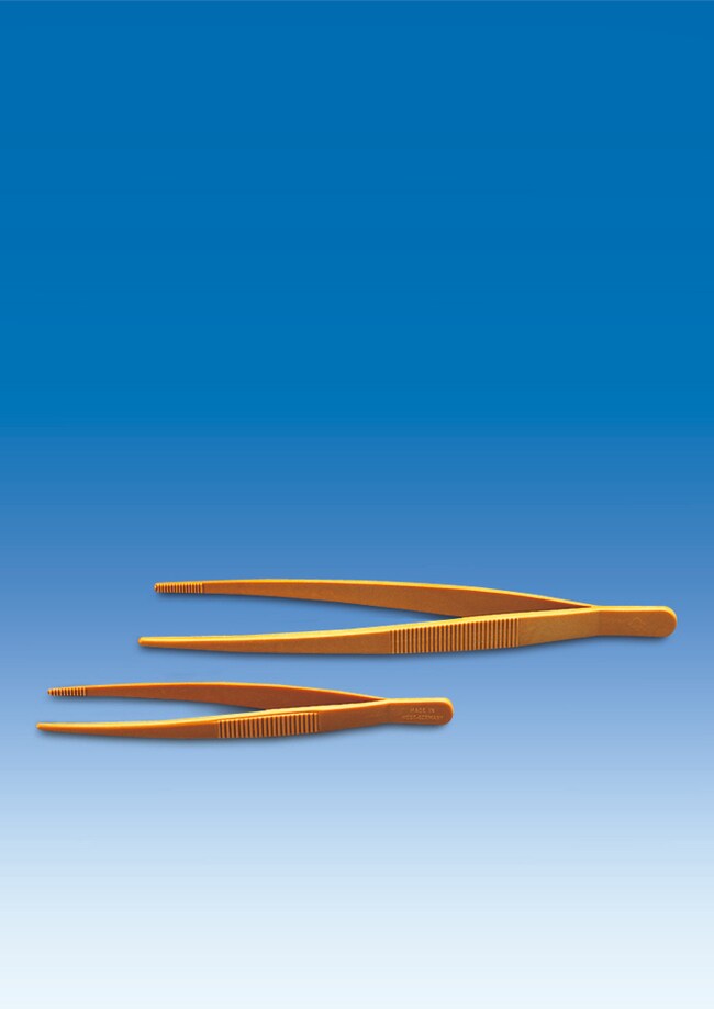 BrandTech™ VITLAB™ Forceps Length: 180mm (7.1 in.); Rounded ends ...