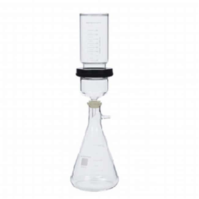 Vacuum Filtration Glass Assembly 90mm Funnel 1L, No 8 Stopper, PTFE ...