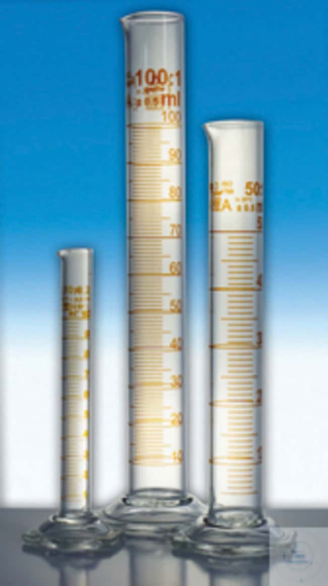 Witeg X10 EPROUVETTES GRADUEES, DIN-AS, 50 :, Quantity: paquete de 10 ...