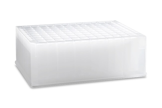 X50 Sample collection plate 96 well Polypropylenesquare well, conical ...