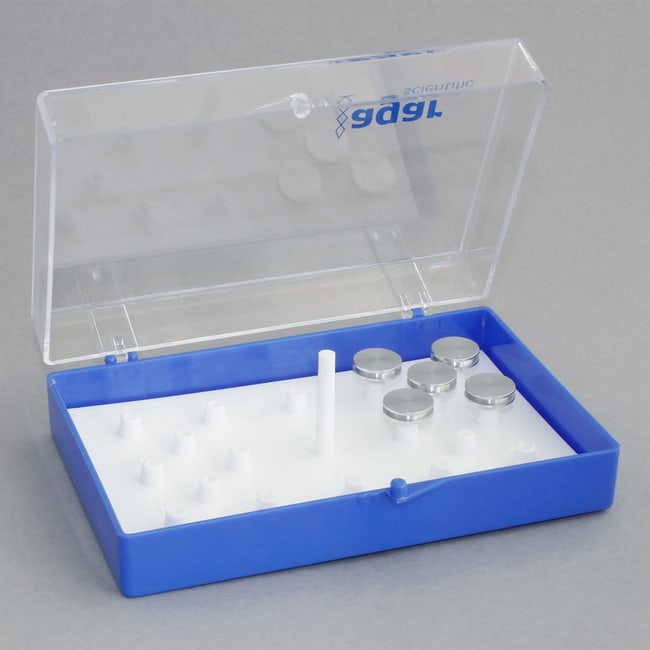 Agar Scientific Stub Storage Box for 14 Pin-Type Stubs, Quantity: Each ...