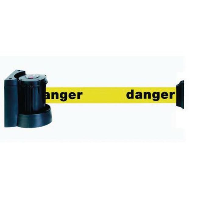 Manutan Magnetic wall bracket strap with marking, model: Danger, strap ...