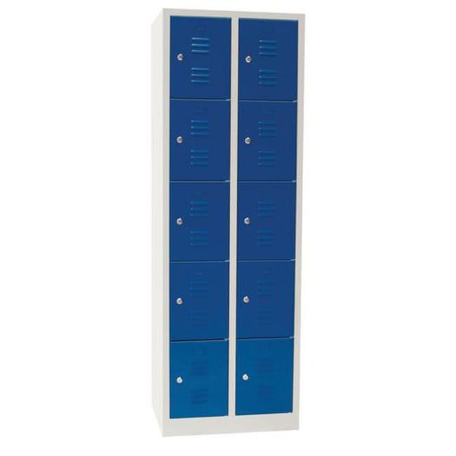 Locker Room 8 and 10 boxes Manutan, number of columns 2, number of ...