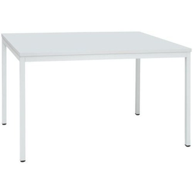 Manutan Table Basic - Line Manutan, tray material: Melamine, frame ...