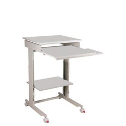 Manutan Computer workstation Twin 6820, width overall: 60cm, overall ...