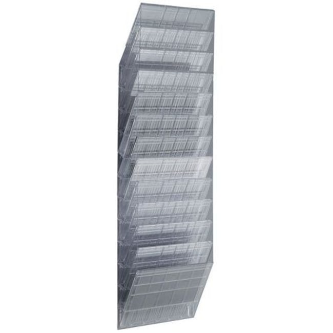 Manutan Wall display Flexibox, for format: A4, A5 and 1/3A4, colour ...