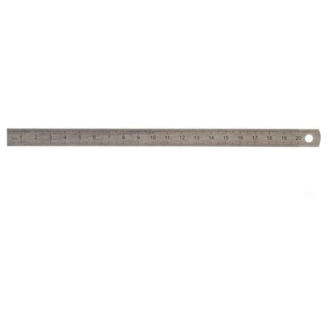 Stainless steel semi-rigid ruler, model: semi-rigid, length: 1500 mm ...