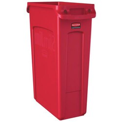 Slim Jim container with ventilation - 87 l - red, Quantity: Each ...