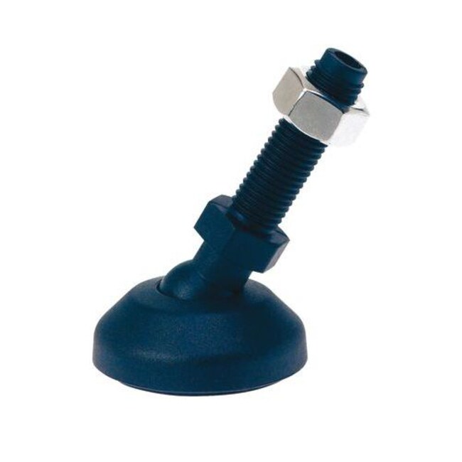 Adjustable foot polyamide Rod material: steel, Rod threaded O: M16 ...