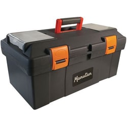 Manutan Plastic tool box Manutan 510 x 290 mm, Quantity: Each | Fisher ...