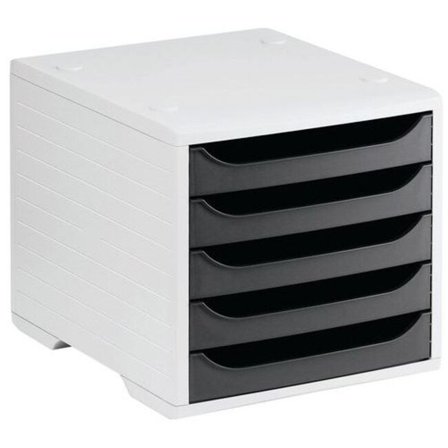 Document collector Styrobox black | Fisher Scientific