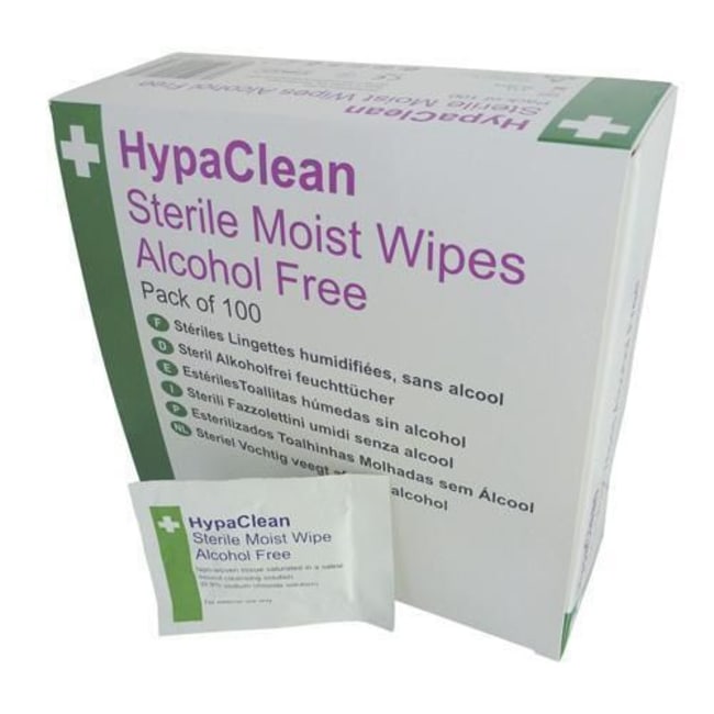 X100 HypaClean Sterile Moist Wipes, Quantity: Pack of 100 | Fisher ...