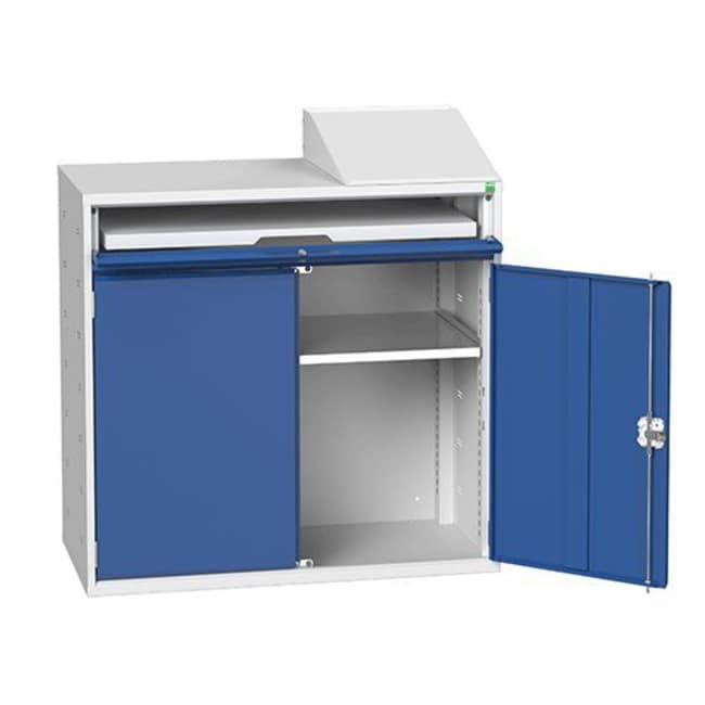 Verso Computer Workstation Flat Top WxDxH 1050x550x1130mm | Fisher ...