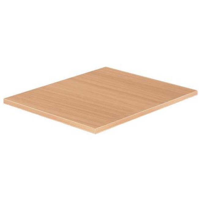 Manutan Conference table Combi module Square 80x80 Beech laminate ...