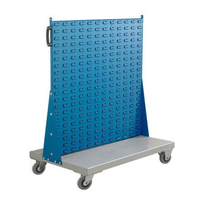 Manutan Single Sided Trolley with 80 sz2 RED bins, Quantity: Each ...