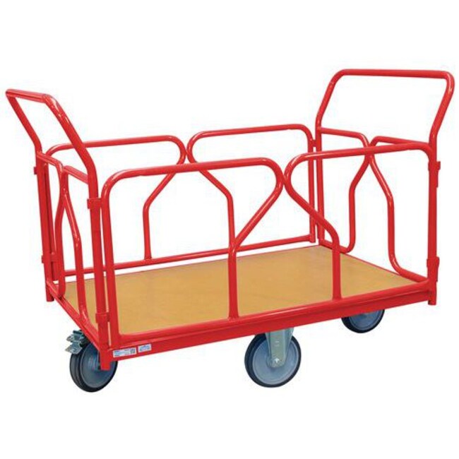 Manutan Red modular trolley - tube - 2 side panels and 2 brackets - max ...