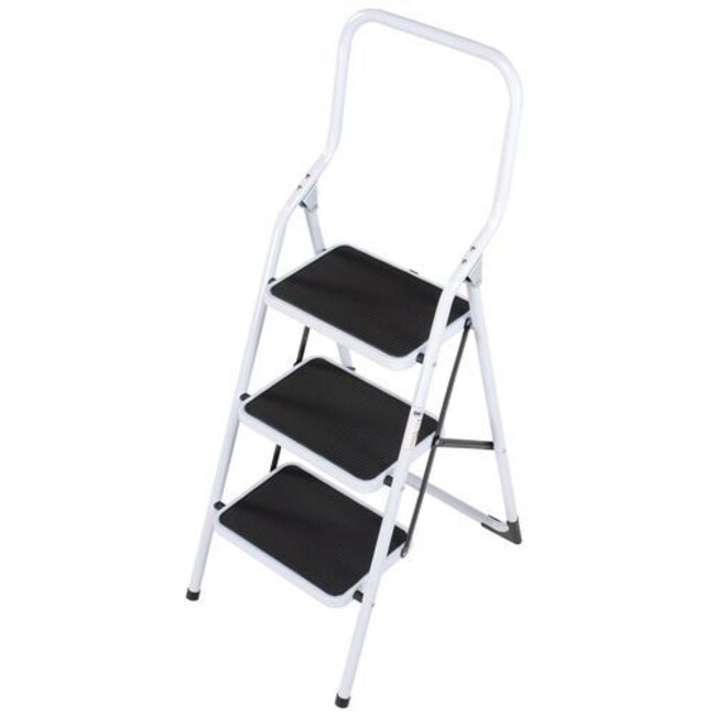 Manutan 3 Tread Steel Folding Steps. Platform Height 730mm, Quantity ...