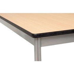 Manutan Table of meeting modular comfort, width overall: 140 cm, shelf ...
