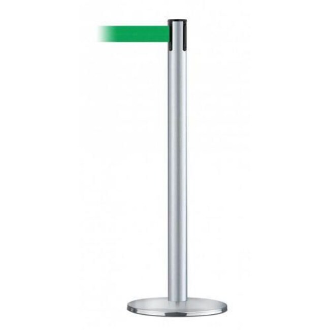 Tensabarrier barrier bar 2.3 m stainless steel green | Fisher Scientific