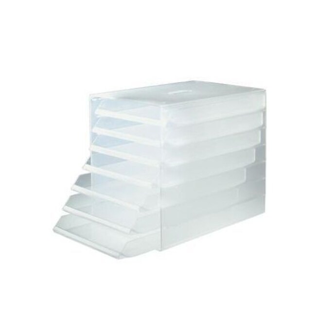 Letterbox Idealbox, 7 compartments Transparent / Transparent | Fisher ...