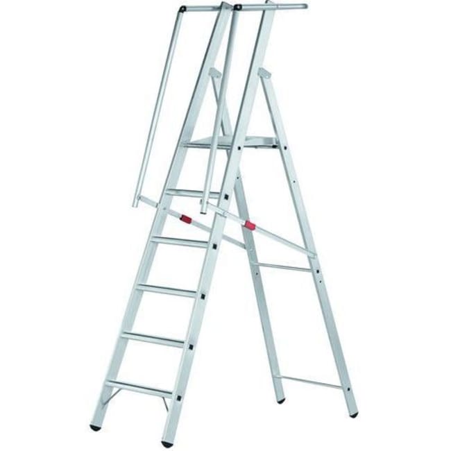 Manutan Zarges ZAP Safemaster S Platform Ladder 9 Treads, Quantity ...
