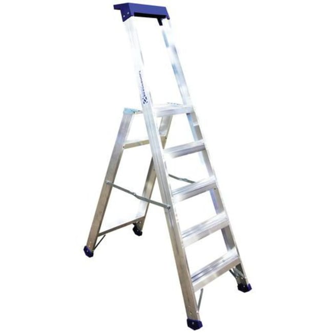 Manutan Stair ladder Stable 5 steps, Quantity: Varje | Fisher Scientific