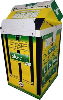 Econix Bio-bins Tiger Stripe Paper Based Non-Sharps Offensive Waste ...