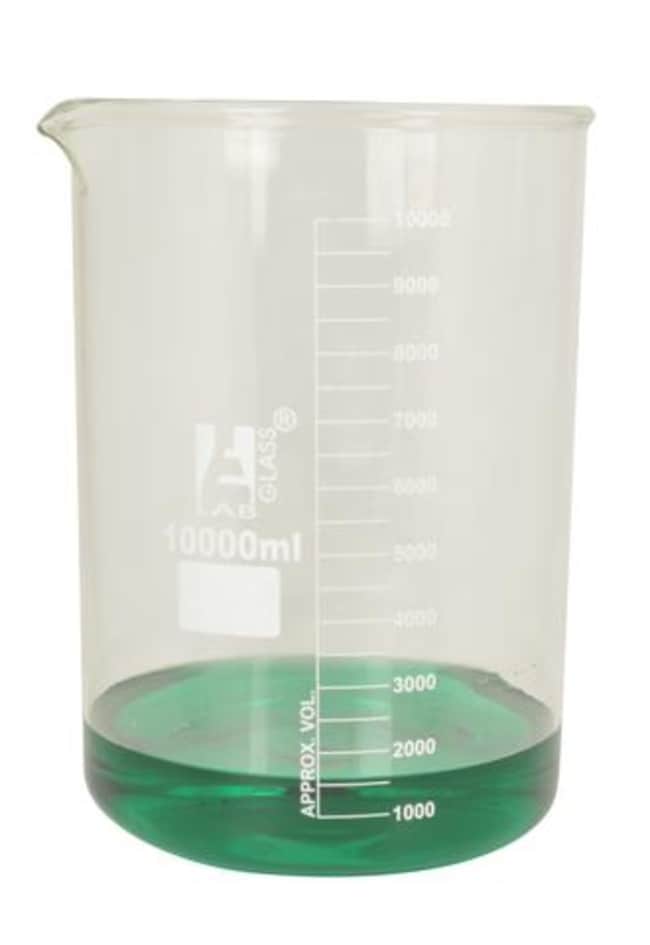 Eisco Low Form Borosilicate Glass Beakers | Fisher Scientific